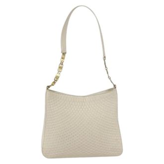 Bally Pre-owned Leder Schultertasche - - Pre-owned - Damen - Beige - ONE SIZE