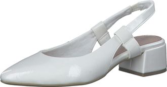 Marco Tozzi Damen Pumps, Blockabsatz, weiches FEEL ME Fußbett, ideal für Business und Freizeit