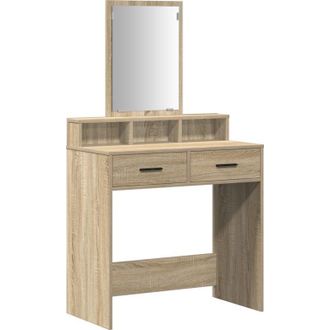 vidaXL Coiffeuse Chêne Sonoma 79 x 41 x 140 cm Bois dingénierie Vidaxl
