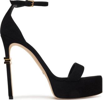 Elisabetta Franchi Sandalen SA-44L-56E2-V660 Schwarz