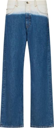 Marni Homme, Jeans, Bleu, Taille: W33 Jean en denim avec finition d&eacute;grad&eacute;e