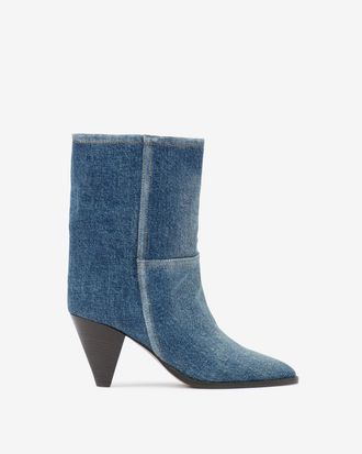 Isabel Marant Boots Rouxa - Femme - Bleu D&eacute;lav&eacute; - Taille40 - Isabel Marant