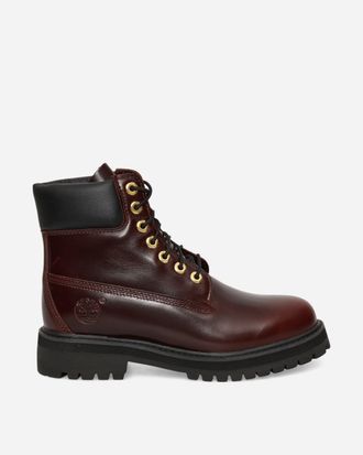 Timberland Heritage 6-Inch Waterproof Boots Burgundy