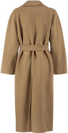 Max Mara Camel Hair with Belt Coat - Beige