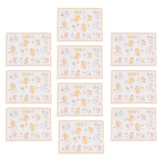 BESPORTBLE 10 St&uuml;ck Teiliges Einweg Tischunterlagen Selbstklebend aus Papier Essplatzmatten Reiseunterlage f&uuml;r Kleinkinder und Junge M&auml;dchen rutschfest Tragbar f