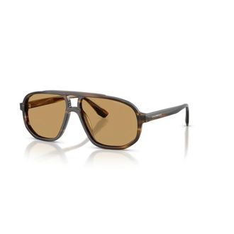 Emporio Armani Homme, Accessoires, Vert, Taille: 57 MM Aviator Lunettes de soleil