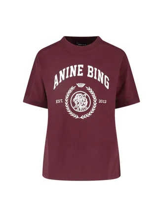 Anine Bing T-Shirt Logo