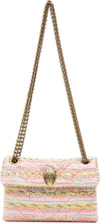 Kurt Geiger Femme, Sacs, Rose, Taille: ONE Size Mini Sac Bandouli&egrave;re Kensington
