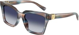 Dolce & Gabbana Femme, Accessoires, Multicolore, Taille: 55 MM Dg4498 Lunettes de soleil