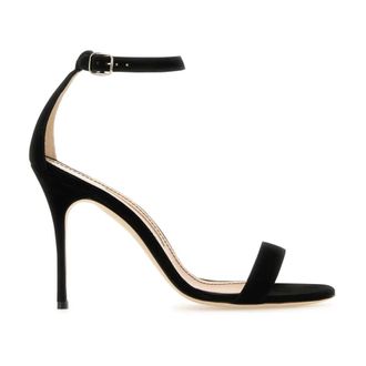 Manolo Blahnik Femme, Chaussures, Noir, Taille: 40 EU Chaos Sandal