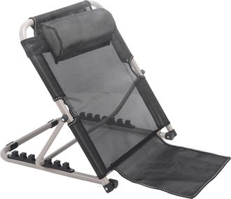 Filfeel Verstellbare Hebebett R&uuml;ckenlehne mit Kissen, Klappbare Bett R&uuml;ckenlehne Zum Lesen, Patientenpflege - Stabil, Verstellbarer 6 Gang Positionswinkel