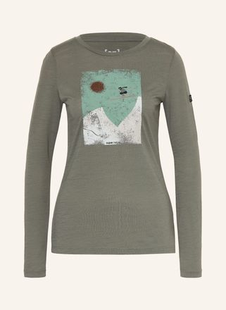 super.natural Longsleeve Ski Jump gruen