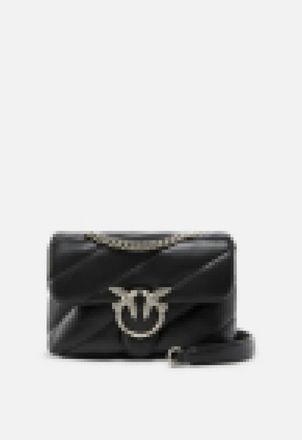 Pinko Pinko, Femme, Sacs, Noir, Taille: ONE Size Mini Love Puff Crossbody Bag