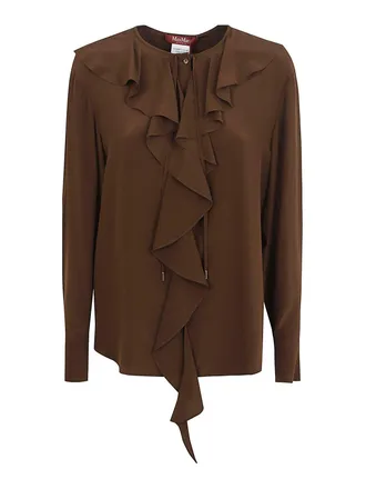 Max Mara Hemd - Dunkelbraun