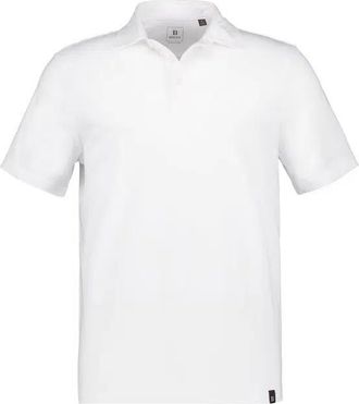 Boggi Milano Herren Polo-Shirt wei&szlig;