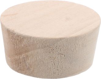 Happyyami Weinfassstopfen aus Eichenholz, Holzstopfen für Bier, konische Flaschenverschlüsse aus Holz für Wein, Bierflaschen, Basteln, Heim- und Küchengebrauch,