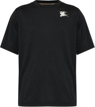 Burberry Homme, Tops, Noir, Taille: S Austin T-Shirt