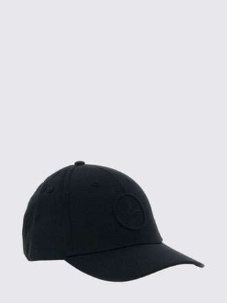 Stone Island Casquette de baseball en coton avec logo Compass brod&eacute;