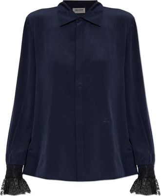 Zadig&Voltaire Damen, Blusen & Hemden, Blau, XSGr&ouml;&szlig;e