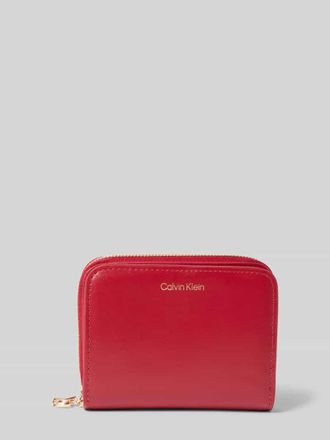 Calvin Klein Portemonnaie aus echtem Rindsleder