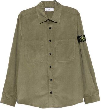 Stone Island Hemd - Dunkelgr&uuml;n