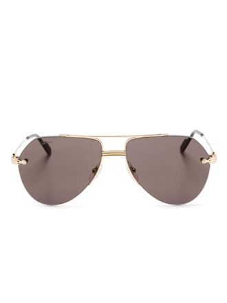 Cartier Getönte Pilotenbrille - Gold