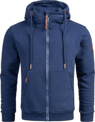 Alessandro Salvarini Herren Sweatjacke AS292 mit Kapuze & Rei&szlig;verschluss
