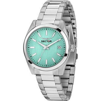 Sector Montre en acier inoxydable