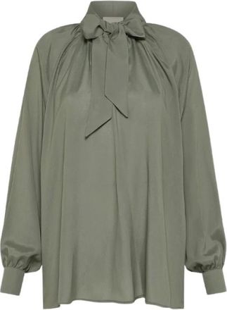 Momoni Femme, Blouses et Chemises, Vert, Taille: 42 FR Tabatinga Blouse