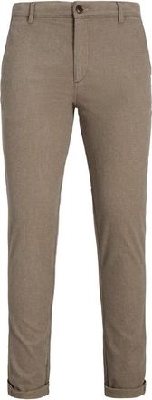 Jack & Jones Herren Jpstmarco Jjfury Akm Noos Chinohose, Seal Brown/Detail:solid, 29W / 32L EU