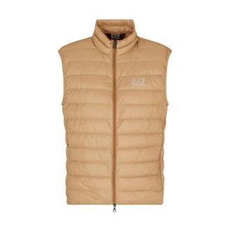 Emporio Armani Core Identity Vest - - Jackets - Herren - Braun - L