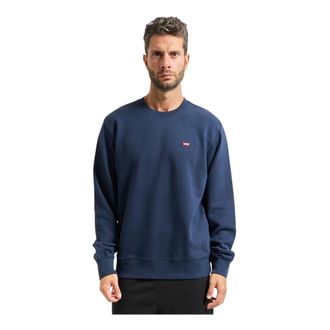 Levi's Homme, Sweatshirts et sweats &agrave; capuche, Bleu, Taille: L Pulls Bleus