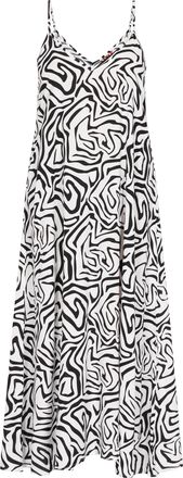 Mymo Kleid Frauen wei&szlig;-schwarz