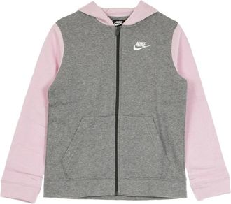 Nike Kern Carbon Trainingsanzug Heather/Dunkelgrau/Rosa - - Sport - Herren - Grau - XS