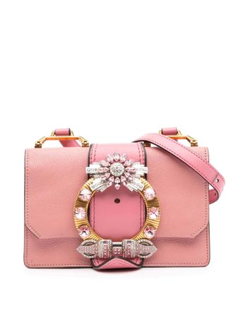 Miu Miu sac à bandoulière Madras (2010-2025) - Rose
