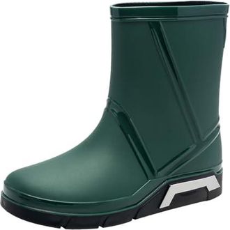 Generic Chaussure Cuisine Homme Femme Bottes Antid&eacute;rapantes Imperm&eacute;ables Securite avec Embout Acier r&eacute;sistantes aux intemp&eacute;ries Semelle int&eacute;rieure de jardin d