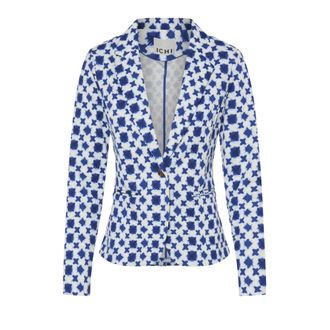Ichi Ichi, Femme, Vestes, Multicolore, Taille: 38 FR Blazers