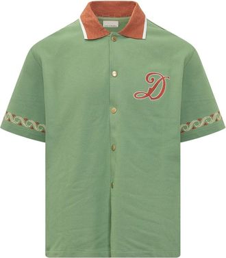 Dr&ocirc;le de Monsieur Homme, Tops, Vert, Taille: XS Chemise Drole Sport