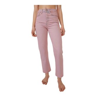 Acne Studios Gerades Jeans - - Jeans - Damen - Rosa - W28 L32