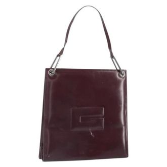 Gucci Sac bandouli&egrave;re en cuir Pre-owned - Femme - Pre-owned - Rouge - Taille: ONE Size