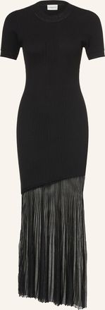 Claudie Pierlot Claudie Pierlot Kleid Im Materialmix schwarz