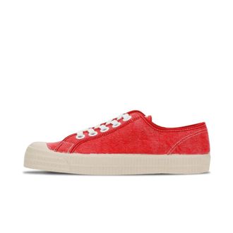 Novesta Homme, Chaussures, Rouge, Taille: 42 1/2 EU Star Master Washed
