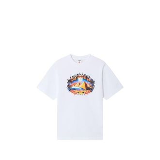 Casablanca T-shirt droit &agrave; motif en coton