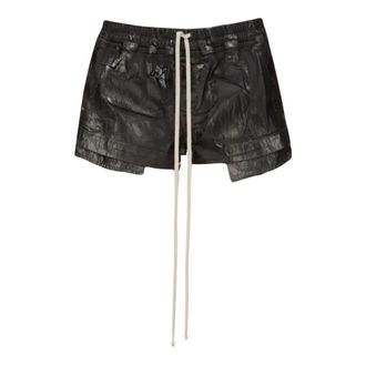 Rick Owens Short Shorts - - Shorts - Damen - Schwarzk - S