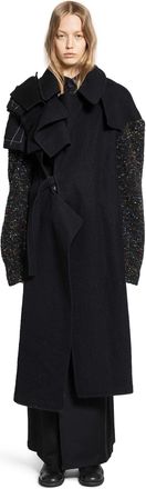 Yohji Yamamoto R Double Layered Belted Coat