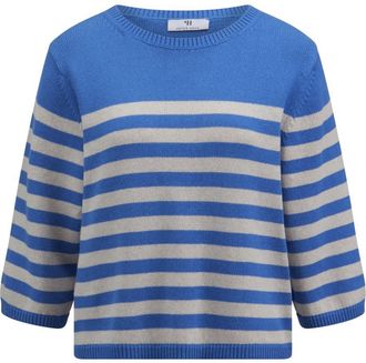 Peter Hahn Rundhals-Pullover Peter Hahn blau