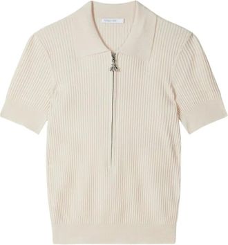 Patrizia Pepe Femme, Pulls, Blanc, Taille: 40 FR Maglia