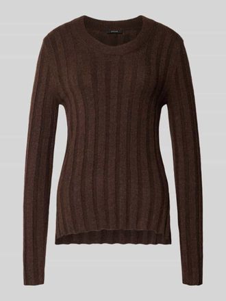 OPUS Slim Fit Strickpullover mit Woll-Anteil Modell Polmi