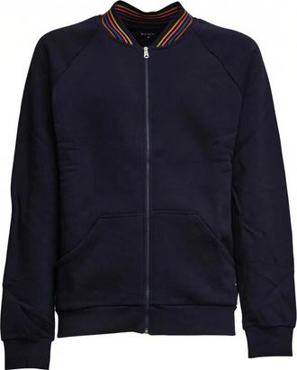 Paul Smith Homme, Sweatshirts et sweats &agrave; capuche, Bleu, Taille: XL Zip-throughs