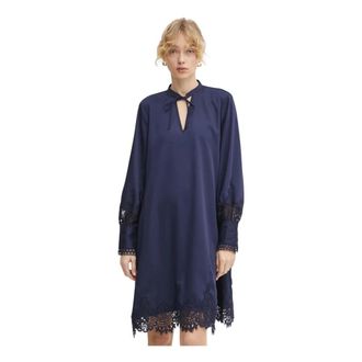 Bruuns Bazaar Felicia Kleid - - Dresses - Damen - Blau - XS